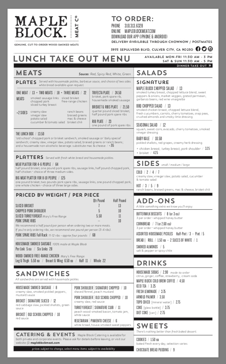 Maple Block Meat Co.