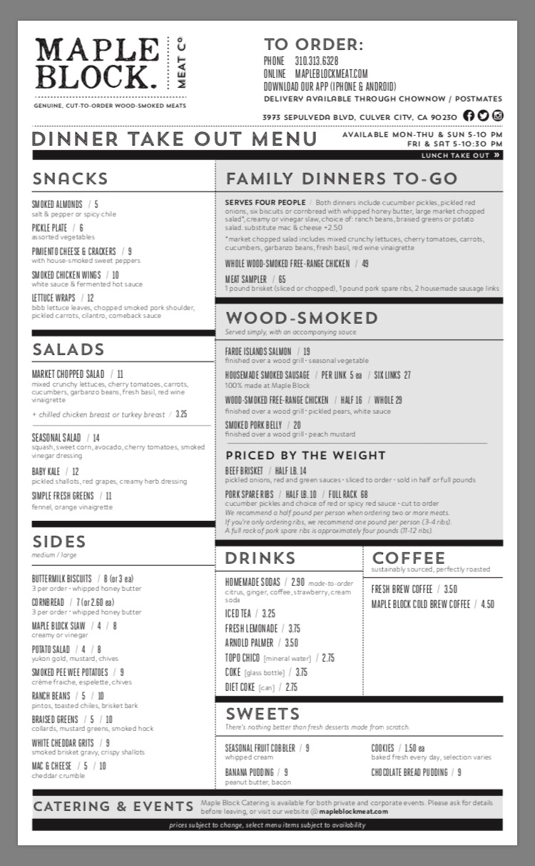 Maple Block Meat Co.