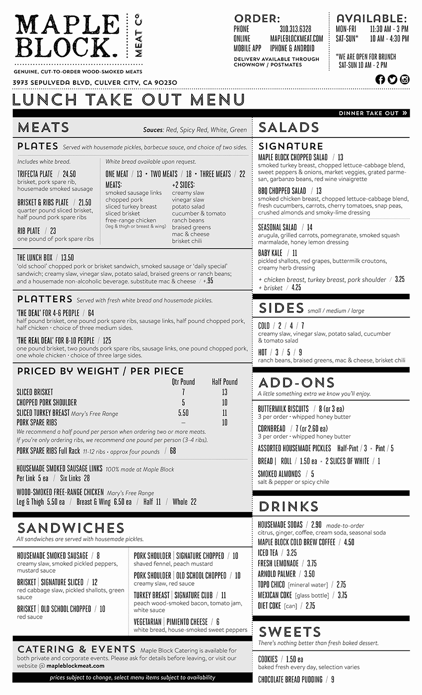 Maple Block Meat Co.